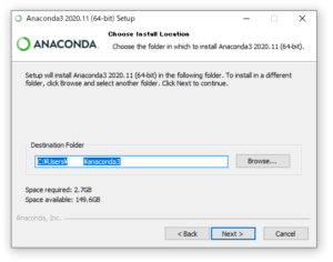 Windows10にPython環境構築 | Anacondaインストール | tabalog