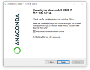 Windows10にPython環境構築 | Anacondaインストール | tabalog